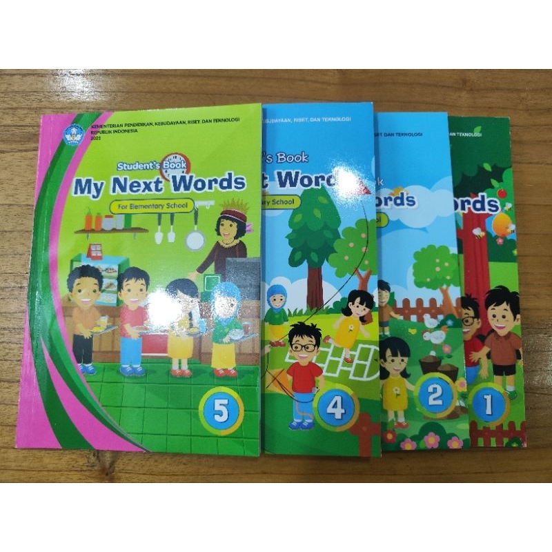 Jual Buku My Next Words Bahasa Inggris SD Kelas 1 2 3 4 5 6 Kurikulum Merdeka | Shopee Indonesia