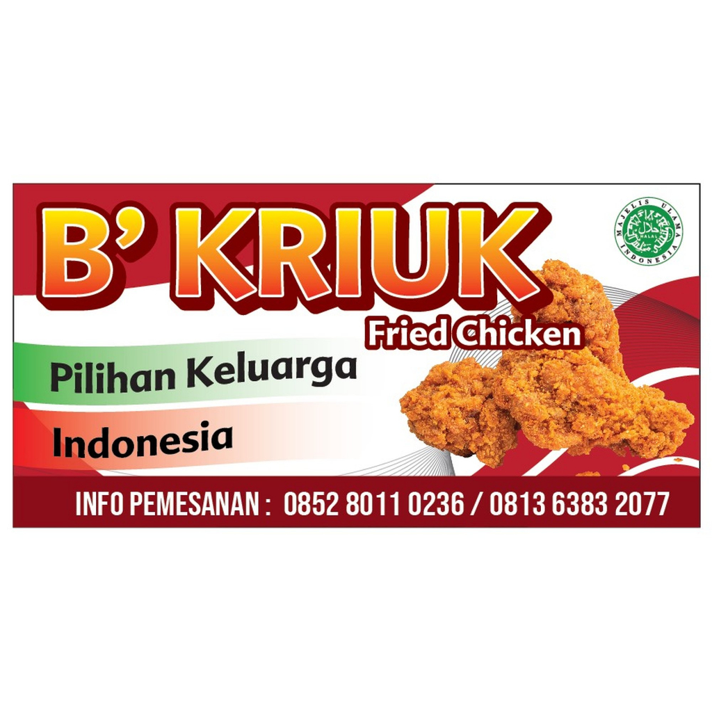 Jual Stiker / Label Makanan B Kriuk | Shopee Indonesia