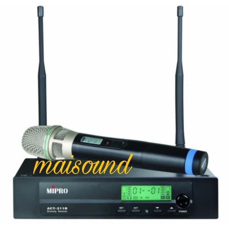 Jual MIC WIRELESS MIPRO ACT311B ACT 32H 1 HANDHELD MIPRO ACT311B ACT32H ...