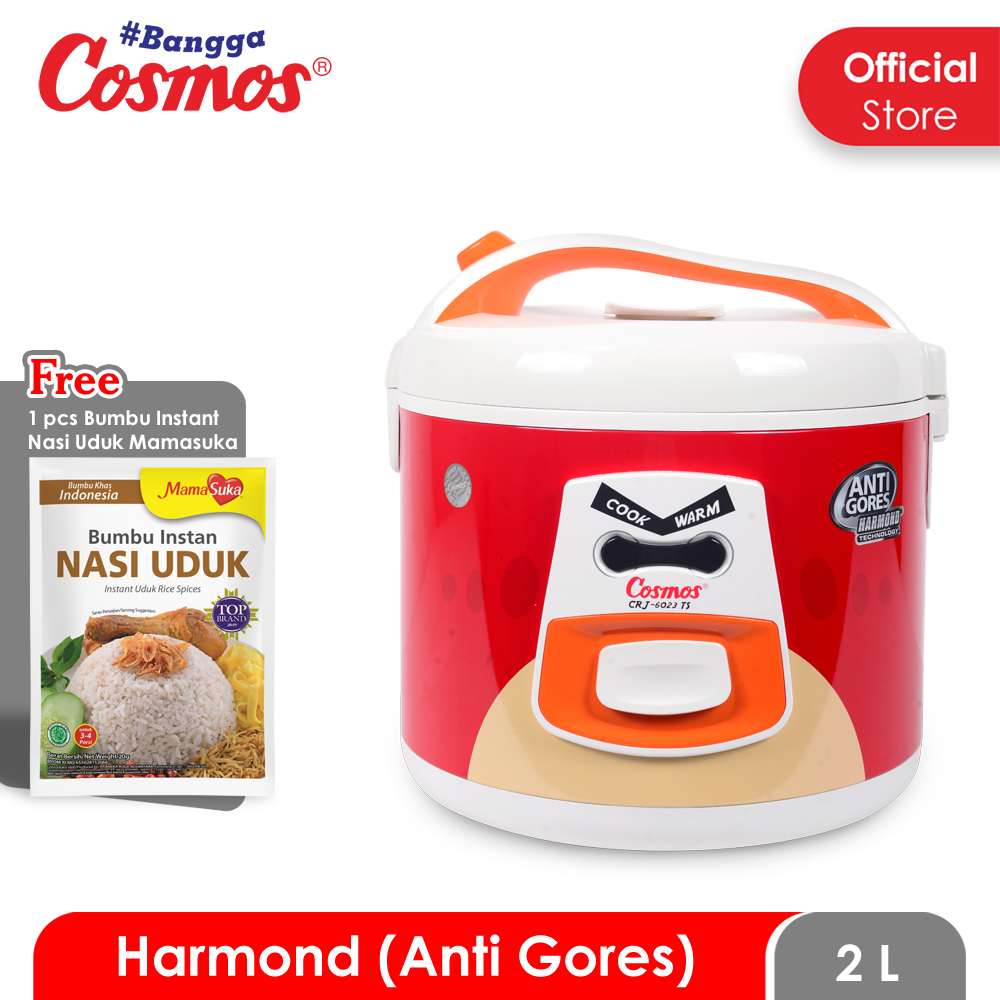 Jual Cosmos Rice Cooker Harmond CRJ-6023 N - 2L Mamasuka | Shopee Indonesia