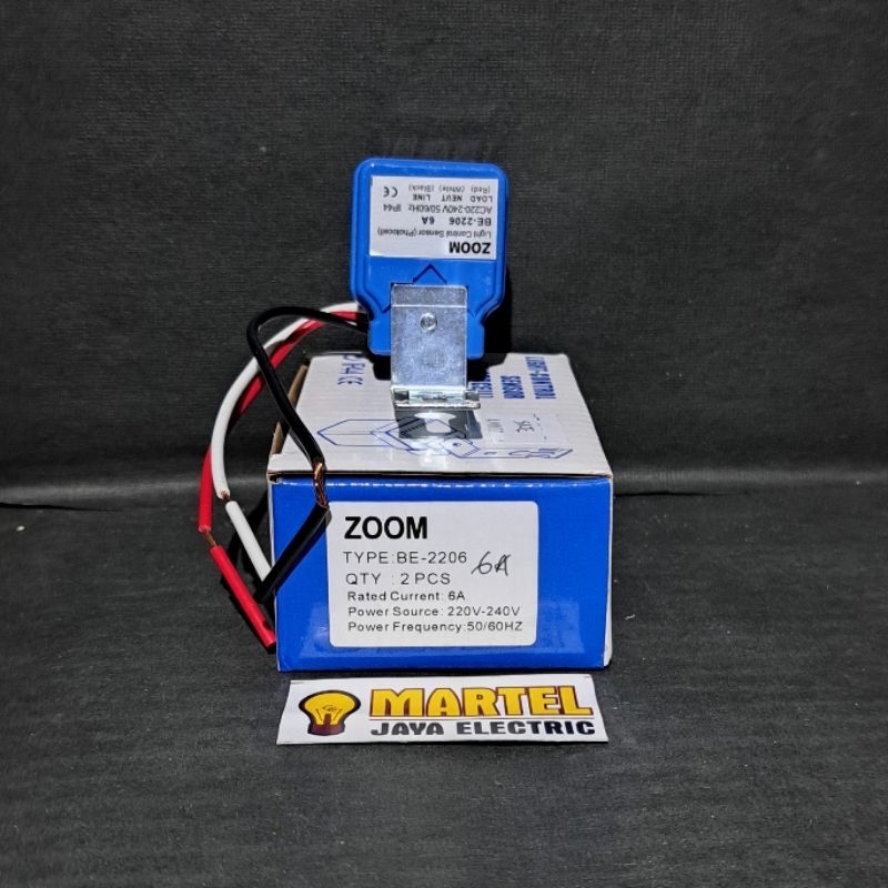 Jual Photocontrols / photocell / sensor cahaya ZOOM 6 A | Shopee Indonesia