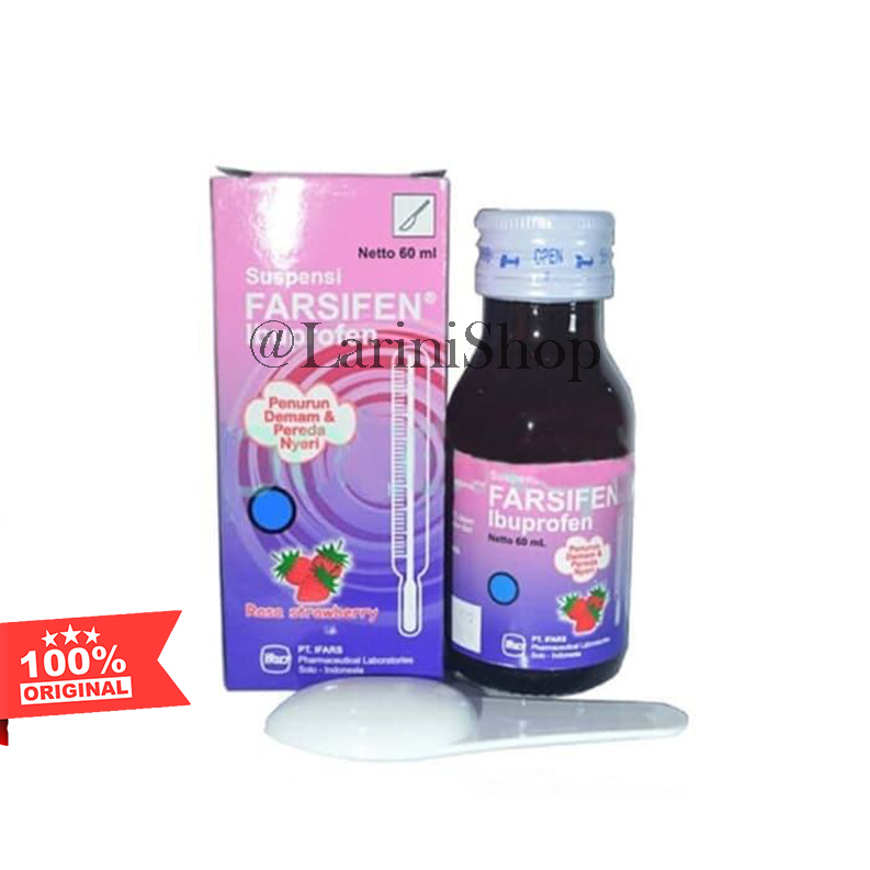 Jual FARSIFEN SIRUP 60 ML SIRUP - PENURUM DEMAM DAN PEREDA NYERI ...