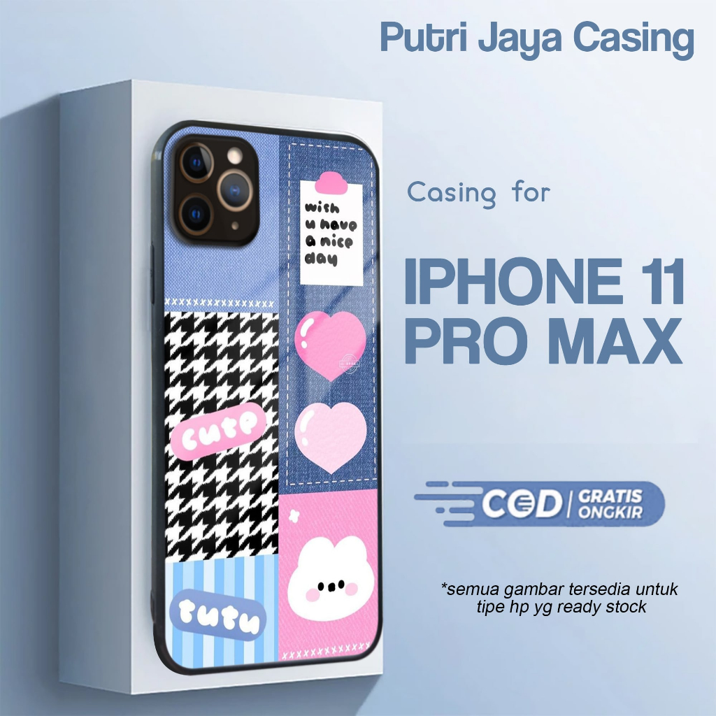 Jual Case Hp iPhone 11 Pro Max Casing iPhone Motif Cute 09 Casing ...
