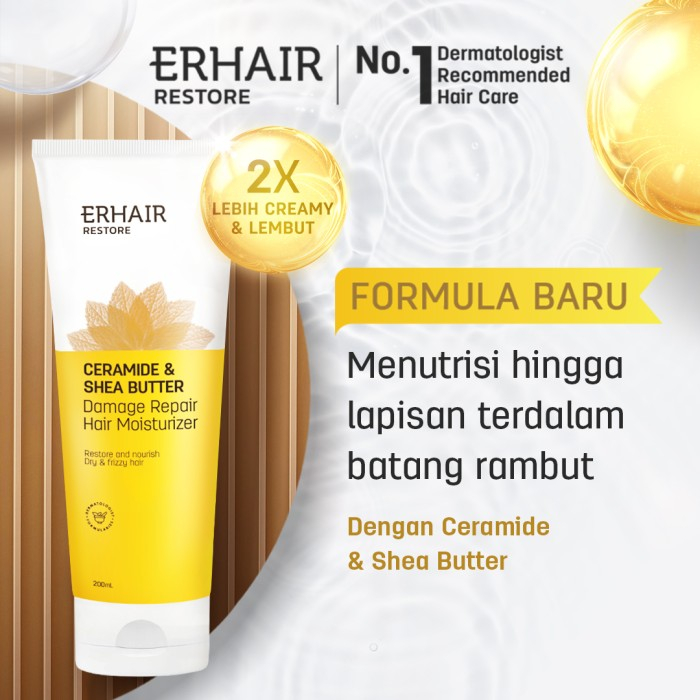 Jual ERHAIR Restore Damage Repair Hair Moisturizer 200 ml - Conditioner ...