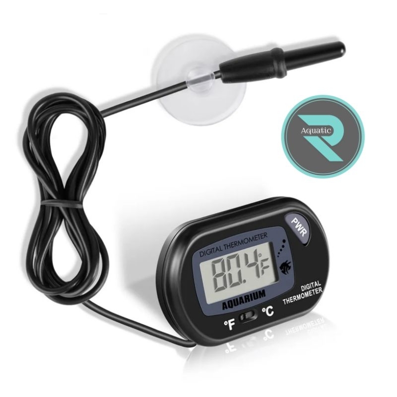 Jual temperature thermometer digital LCD aquarium aquascape | Shopee ...