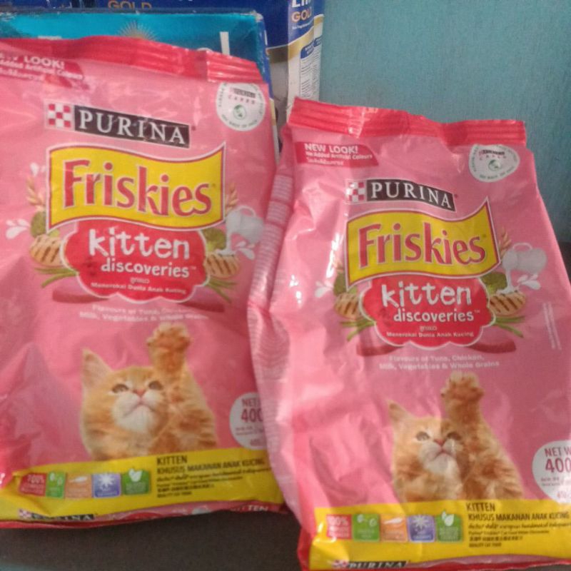 Jual friskies kitten uk 400gr | Shopee Indonesia