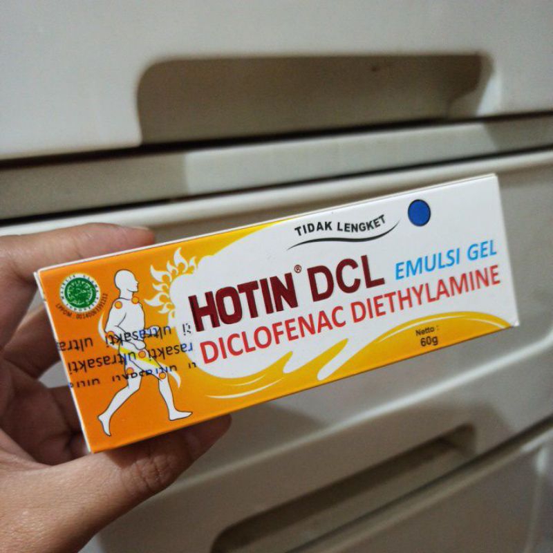 Jual HOTIN DCL tube 60 gram 60gram emulsi gel balsem tidak lengket ...
