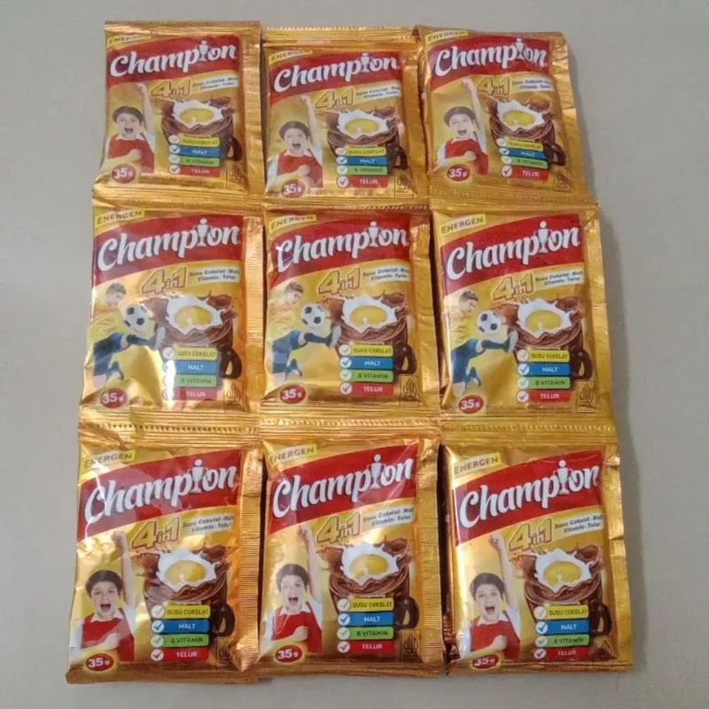Jual energen champion renceng (10sachet) exp november 2024 | Shopee ...