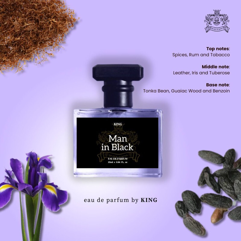 Jual King Parfum MAN IN BLACK EDP - Parfum Pria | Shopee Indonesia