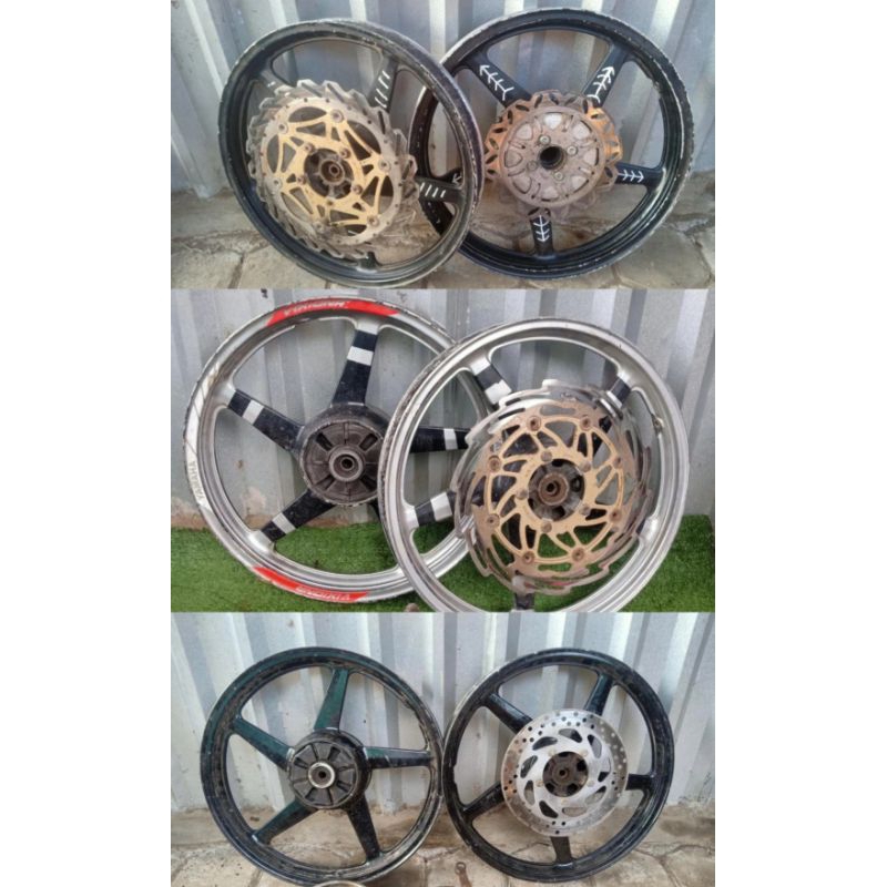 Jual velg original Vixion old fullset | Shopee Indonesia