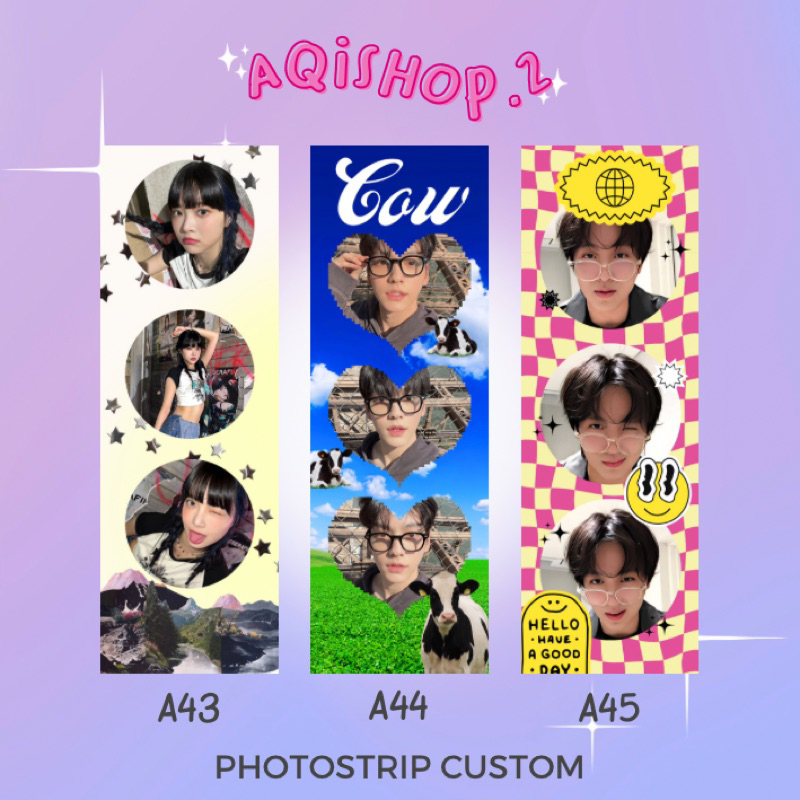 Jual SEHARI JADI PHOTOSTRIP CUSTOM CETAK FOTO PAKAI KERTAS FOTO ...