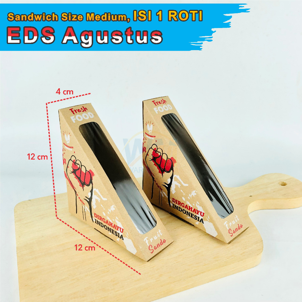 Jual Mika Sandwich Segitiga / Mika Sanwich Buah / Sandwich Box Fruit ...