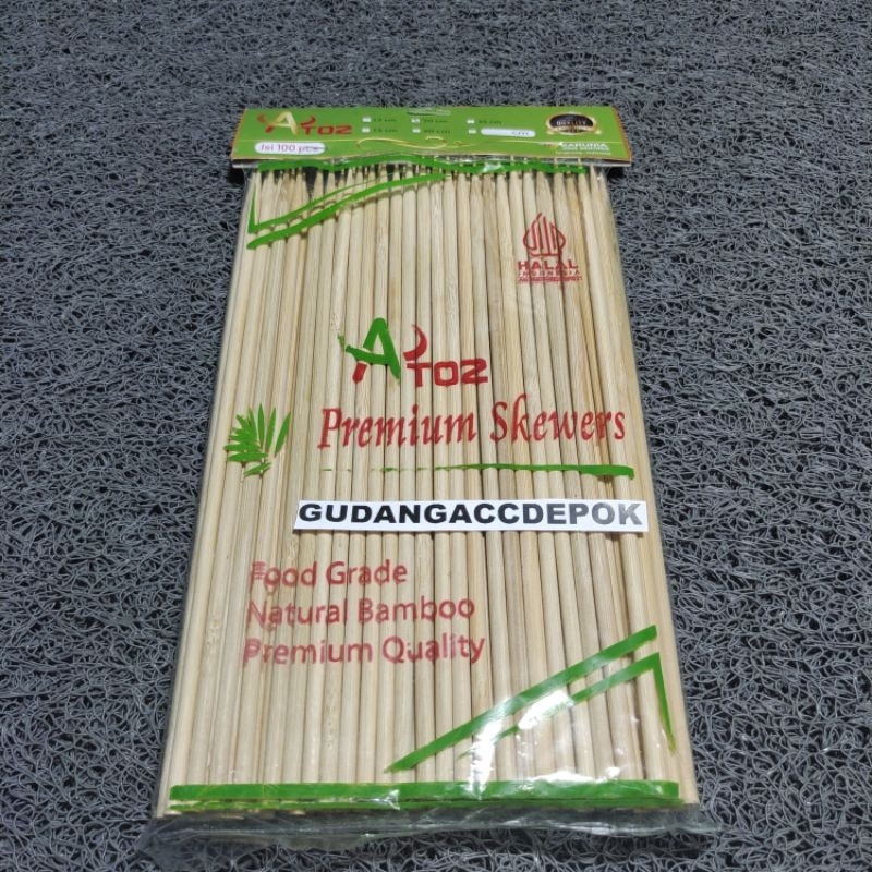 Jual TUSUK SATE PREMIUM 4.0MM X 15CM / 20CM BAHAN IMPORT TEBAL MEREK ...