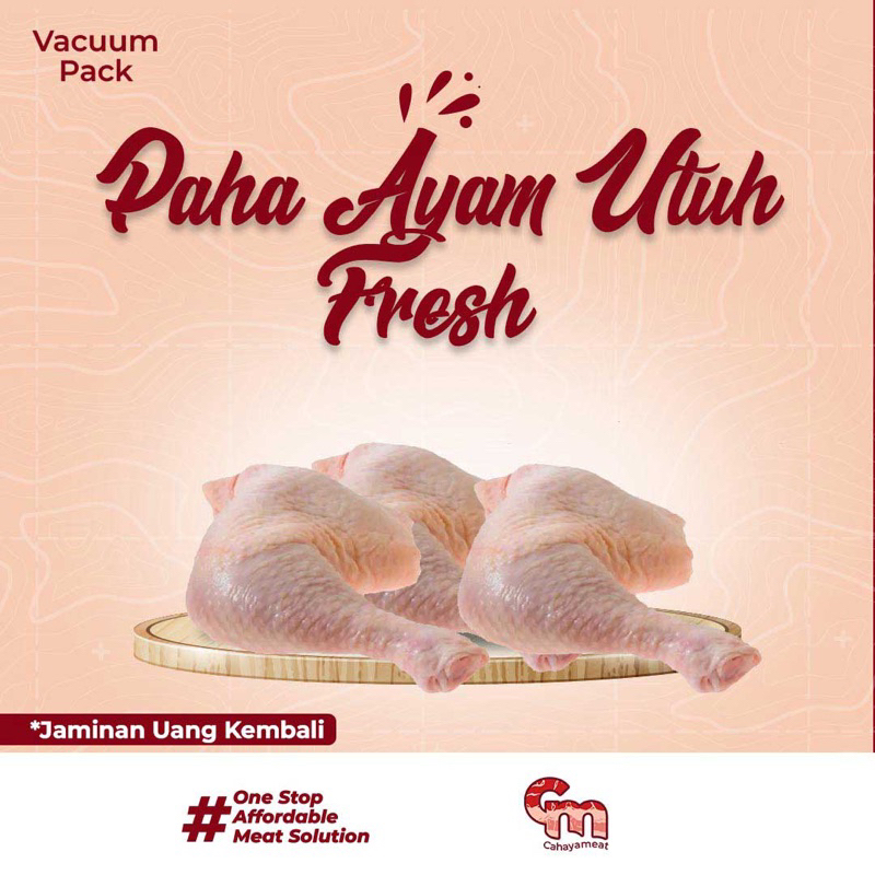Jual Paha Ayam Utuh Fresh | Paha Pistol Ayam Segar Premium 1 KG ...