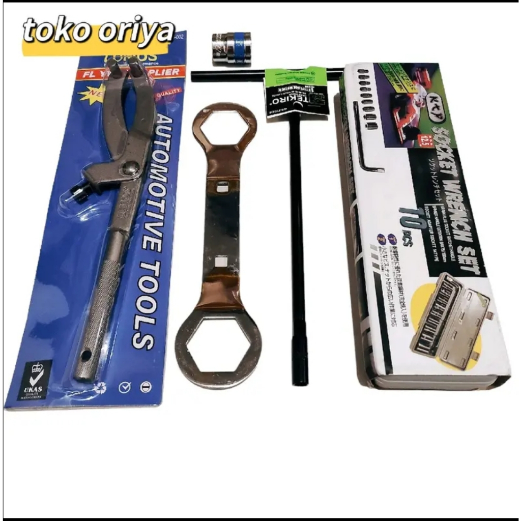 Jual treker cvt motor set + T 8 + kunci 39 x 41 + sok set 10pcs | Shopee Indonesia