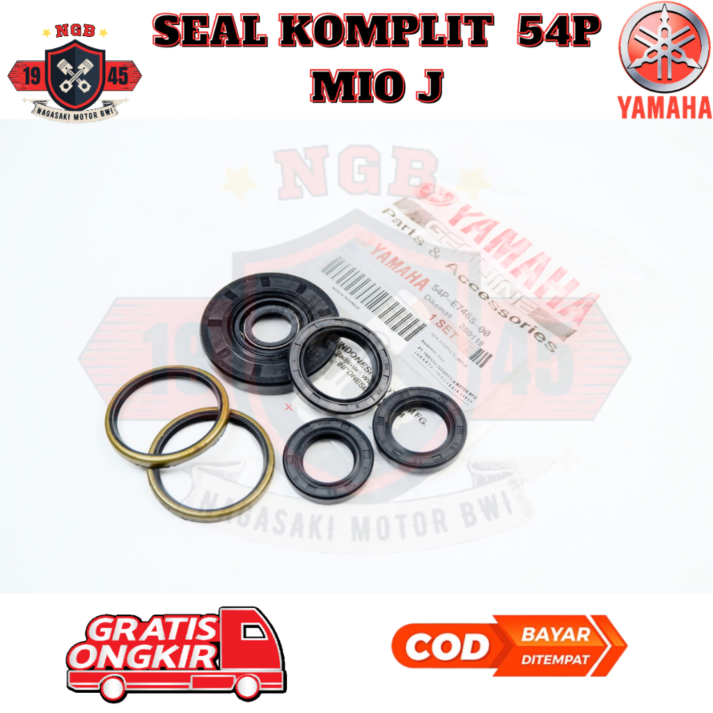Jual seal komplit mio j - seal komplit mio - sil set mio 54P-E7465-00 | Shopee Indonesia