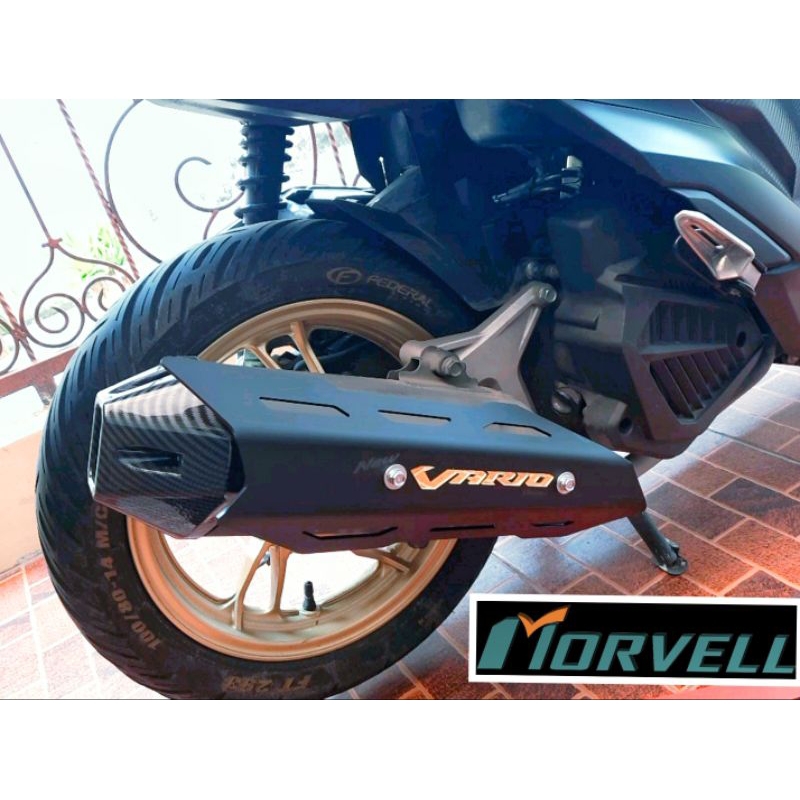 Jual vario 125 150 cbs iss 2019 - 2025 tameng tutup knalpot atau baut cover muffler | Shopee ...