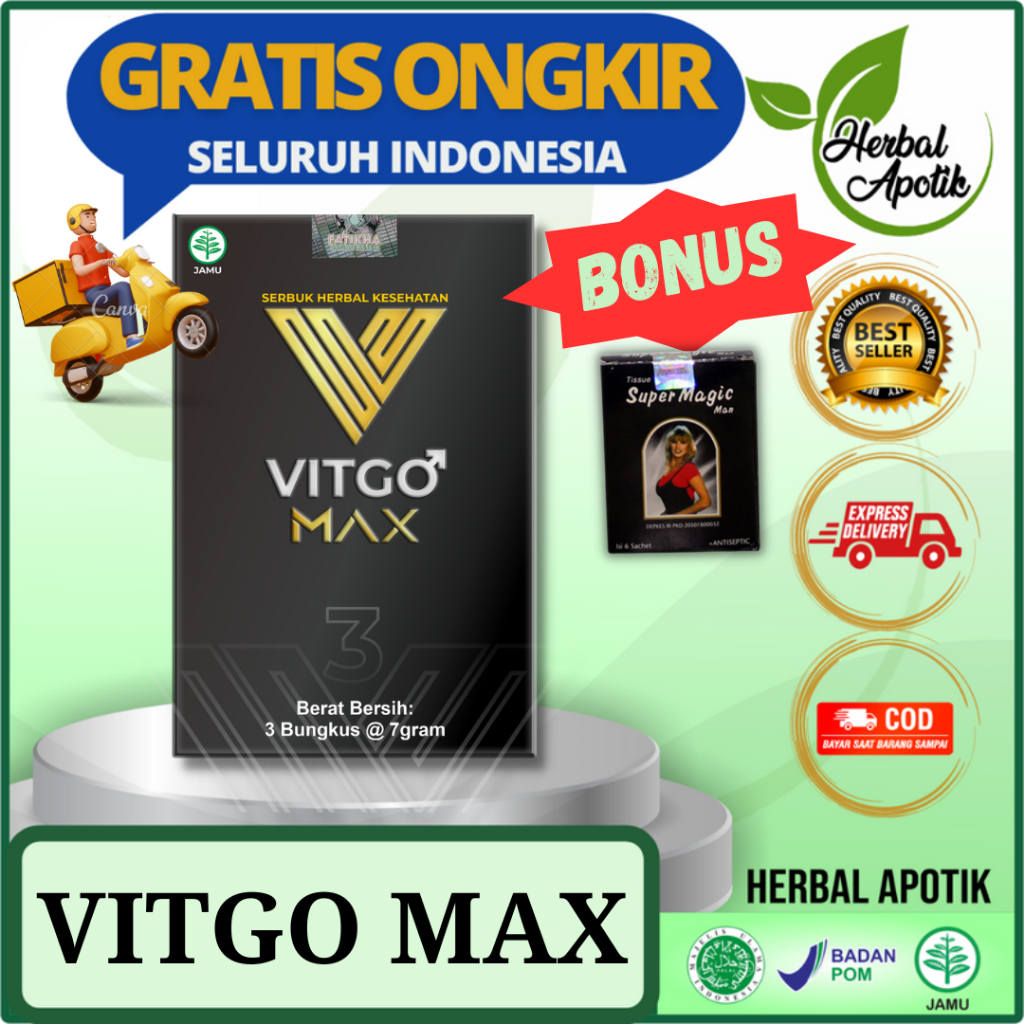 Jual VITGO MAX | vitgo max ORIGINAL | GARANSI 100% | Shopee Indonesia