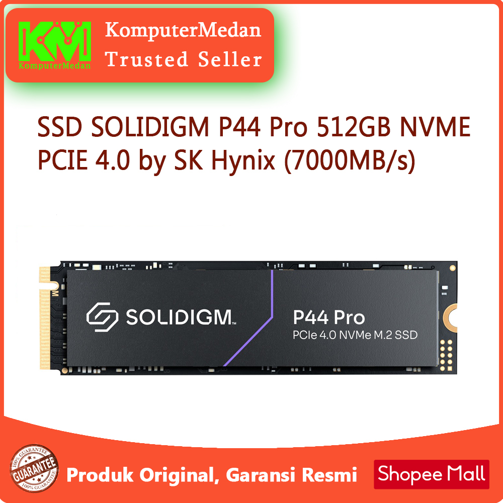 Jual SSD SOLIDIGM P44 Pro 512GB NVME PCIE 4.0 by SK Hynix (7000MB/s) | Shopee Indonesia