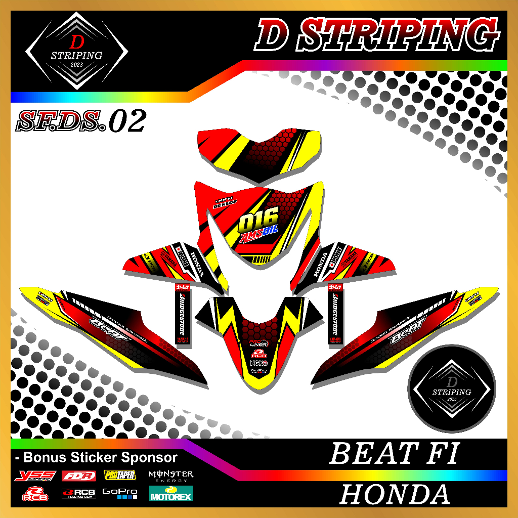 Jual Stiker Decal Full Body BEAT FI 2012 - 2015 - Decal Full Body Motor ...