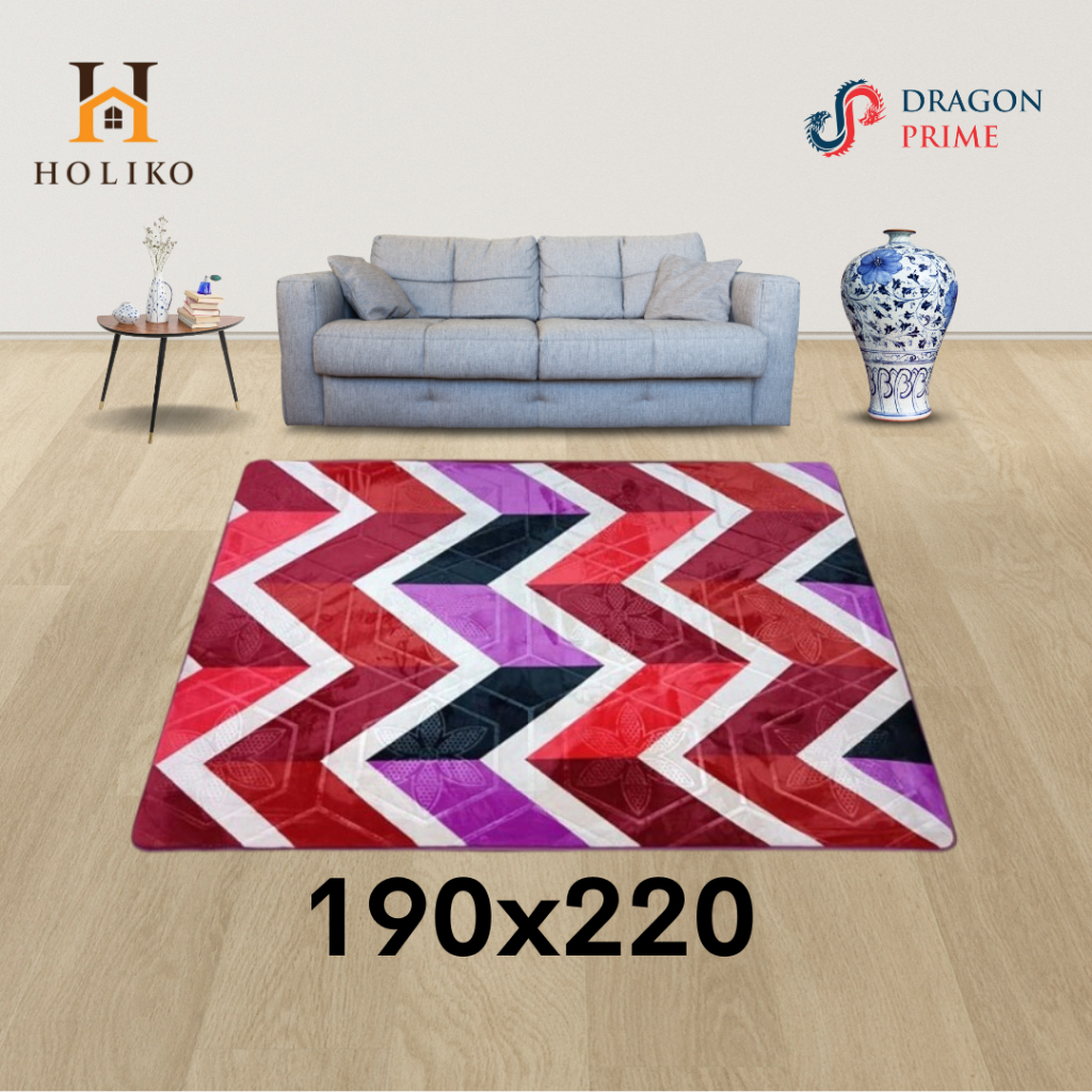 Jual Karpet Malaysia Busa Emboss Ukuran 190x220 Dragon Prime Minimalis ...