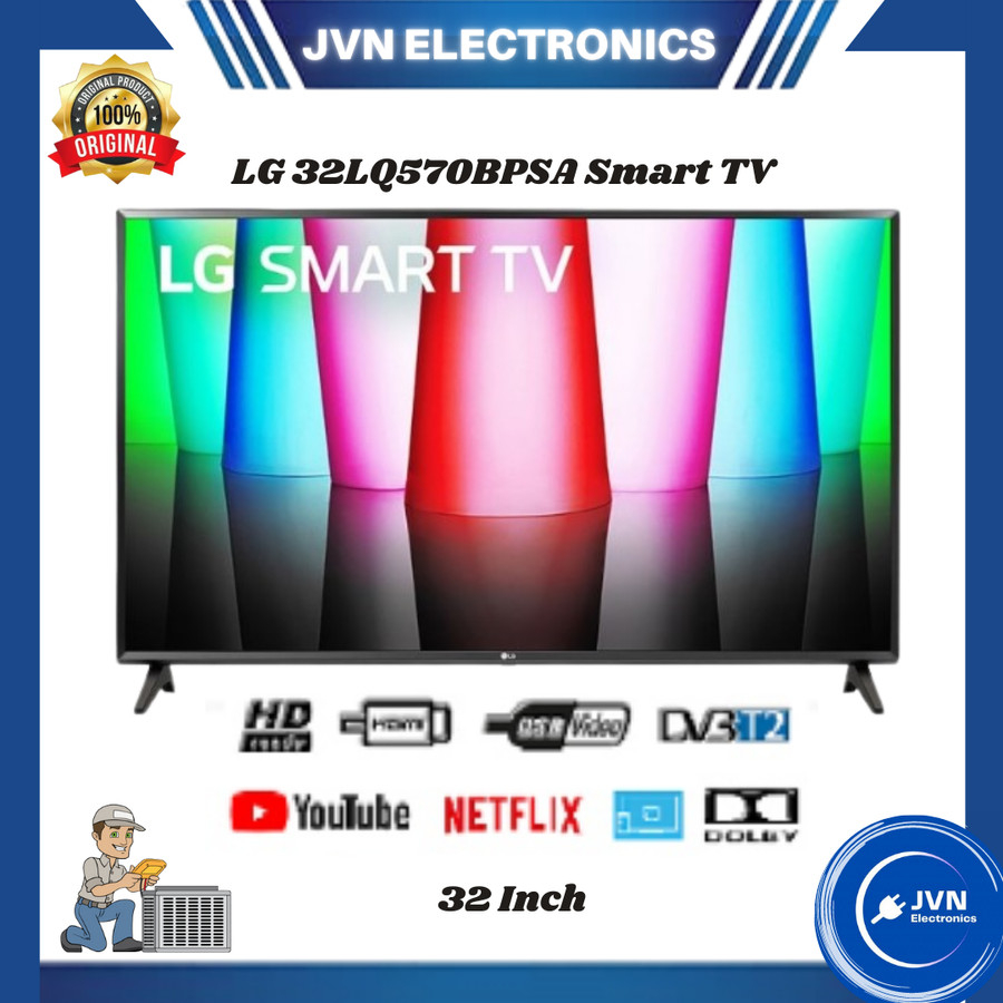 Jual LG 32LQ570BPSA 32 Inch Smart TV | Shopee Indonesia
