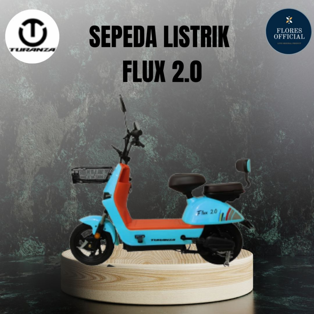 Jual SEPEDA LISTRIK TURANZA FLUXX 2.0 GARANSI RESMI BY TURANZA | Shopee ...