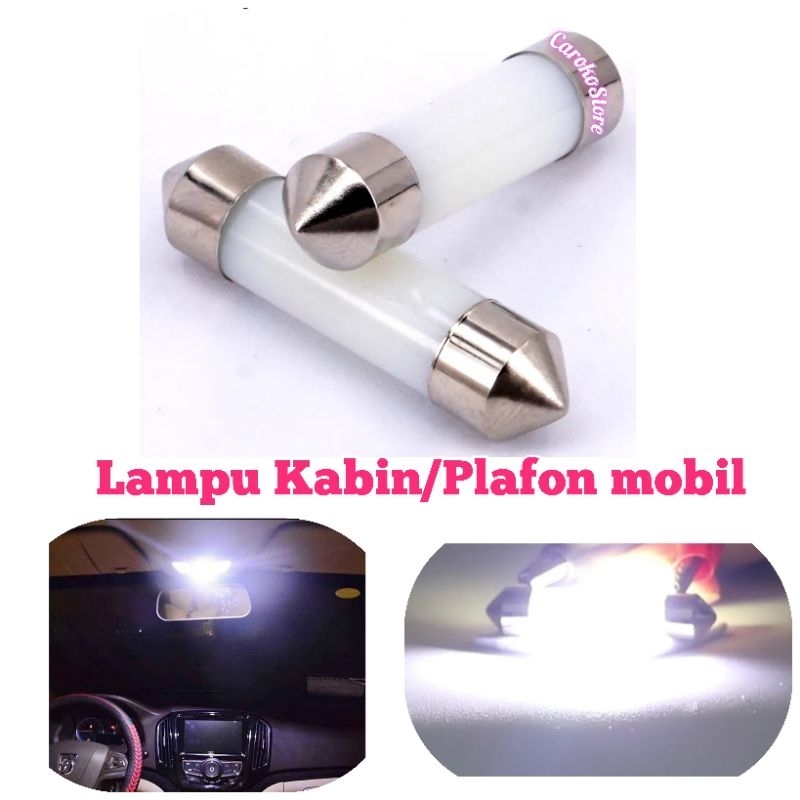 Jual Lampu Plafon Mobil Led Kabin Festoon bagasi | Shopee Indonesia