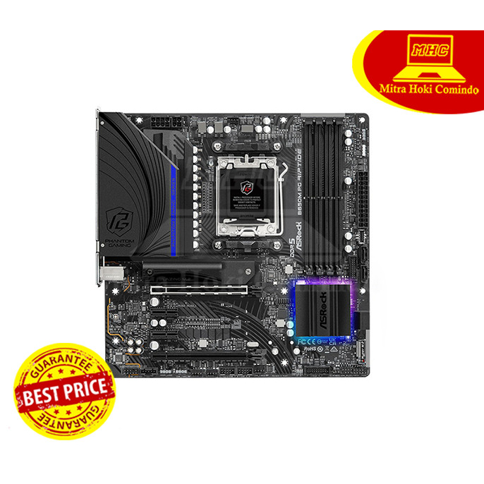 Jual MAINBOARD / MOTHERBOARD ASROCK B650M PG RIPTIDE | Shopee Indonesia