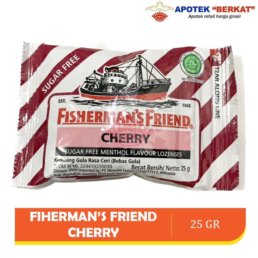 Jual Permen Fisherman's Friend Original 25 gram Aneka Rasa Fishermen ...