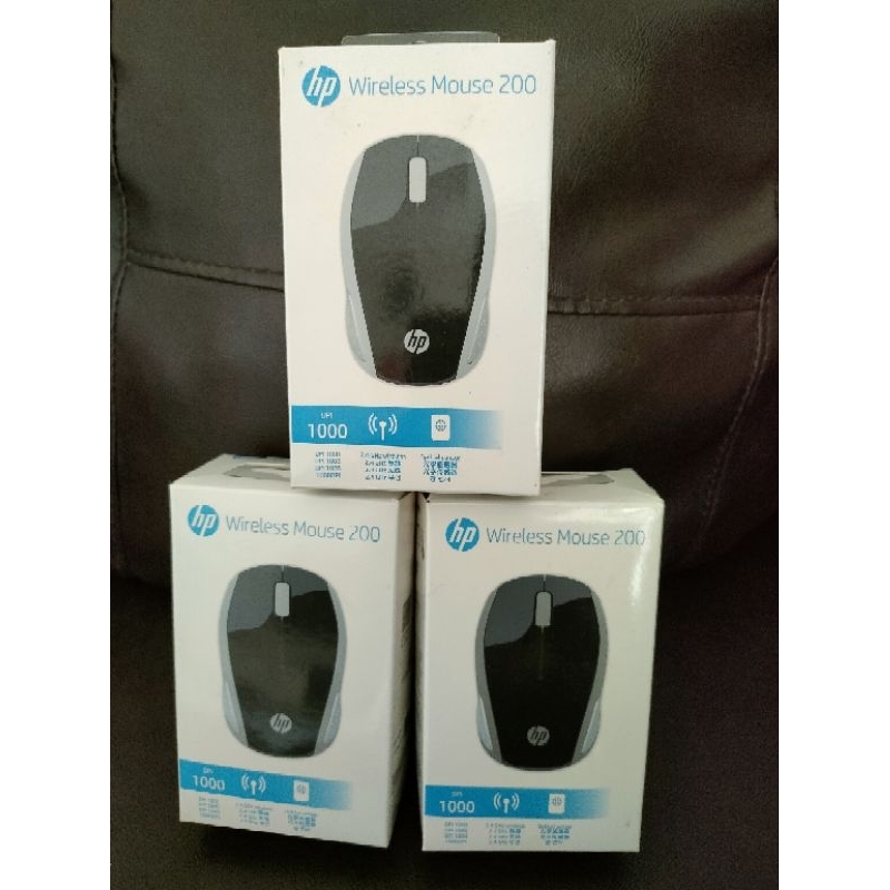 Jual HP Wireless mouse 200 Original New | Shopee Indonesia