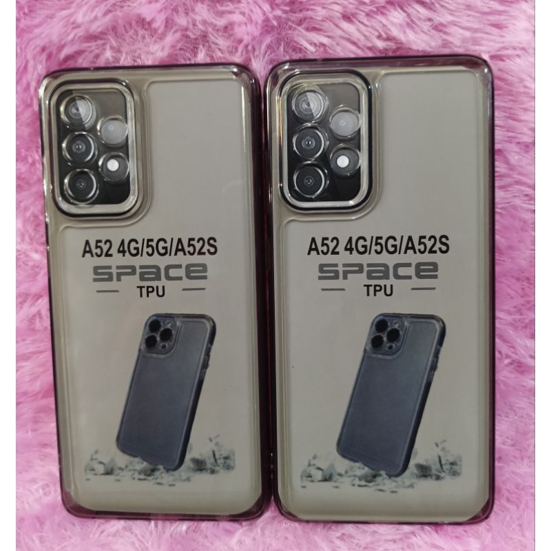 Jual Softcase Casing SAMSUNG A52 4G/5G/A52S Case Black Bening transparan pro Camera bahan ful ...