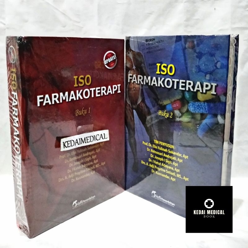 Jual (sepaket) PAKET 2 BUKU ISO FARMAKOTERAPI JILID 1 & JILID 2 ...