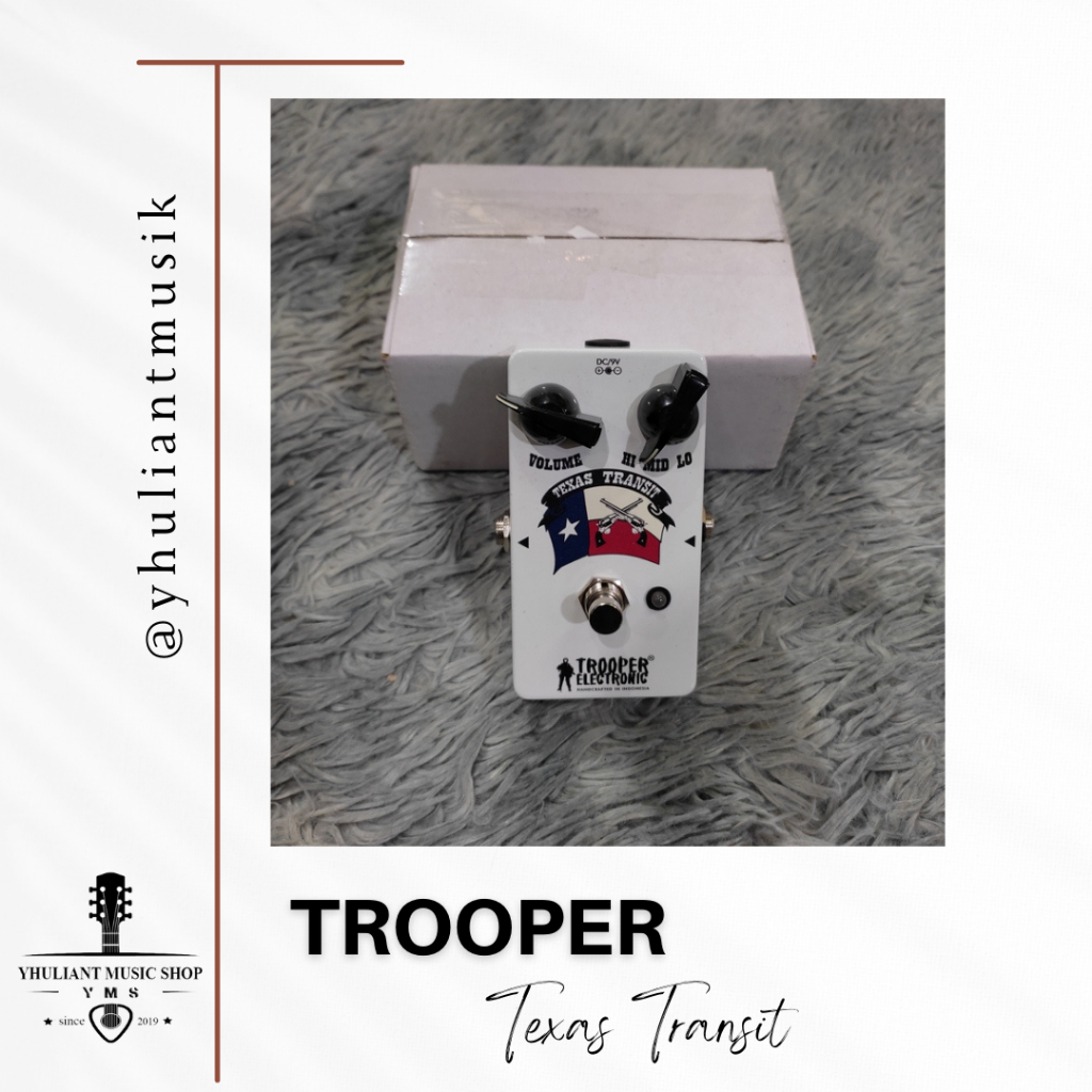 Jual Trooper Electronics Texas Transit Guitar Pedal Effect | Shopee ...