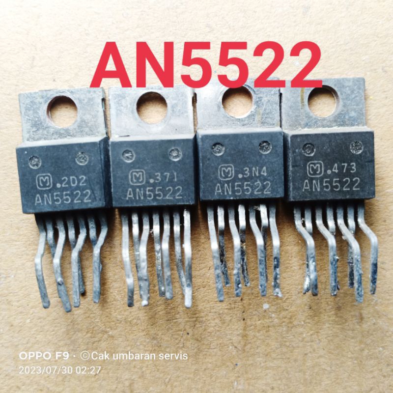 Jual IC VERTKAL : AN5522 CABUTAN ORIGINAL BY TV SHARP | Shopee Indonesia