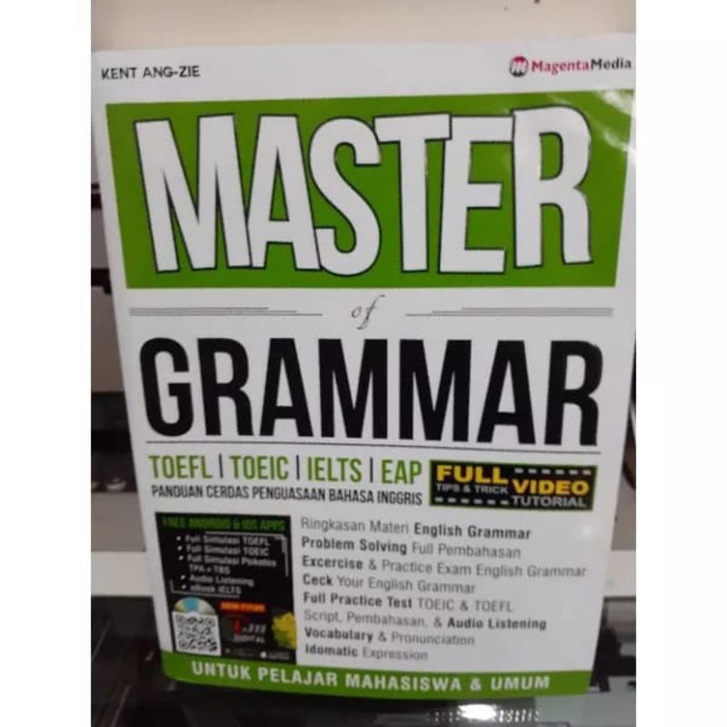 Jual MASTER OF GRAMMAR UNTUK PELAJAR MAHASISWA UMUM | Shopee Indonesia