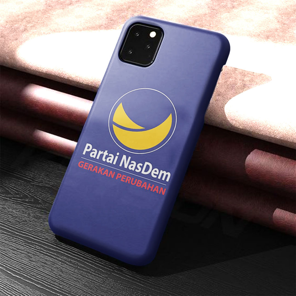 Jual Custom Case Mantul Desain Partai Nasional Demokrat Nasdem Gerakan ...
