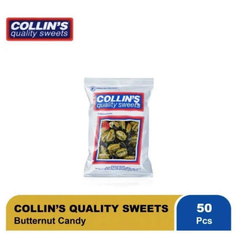 Jual Permen Butternut Collins Kacang Peanut Candy Isi 50 Pcs | Shopee ...