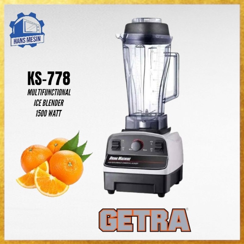 Jual HEAVY DUTY BLENDER (GETRA) KS-778 | Shopee Indonesia