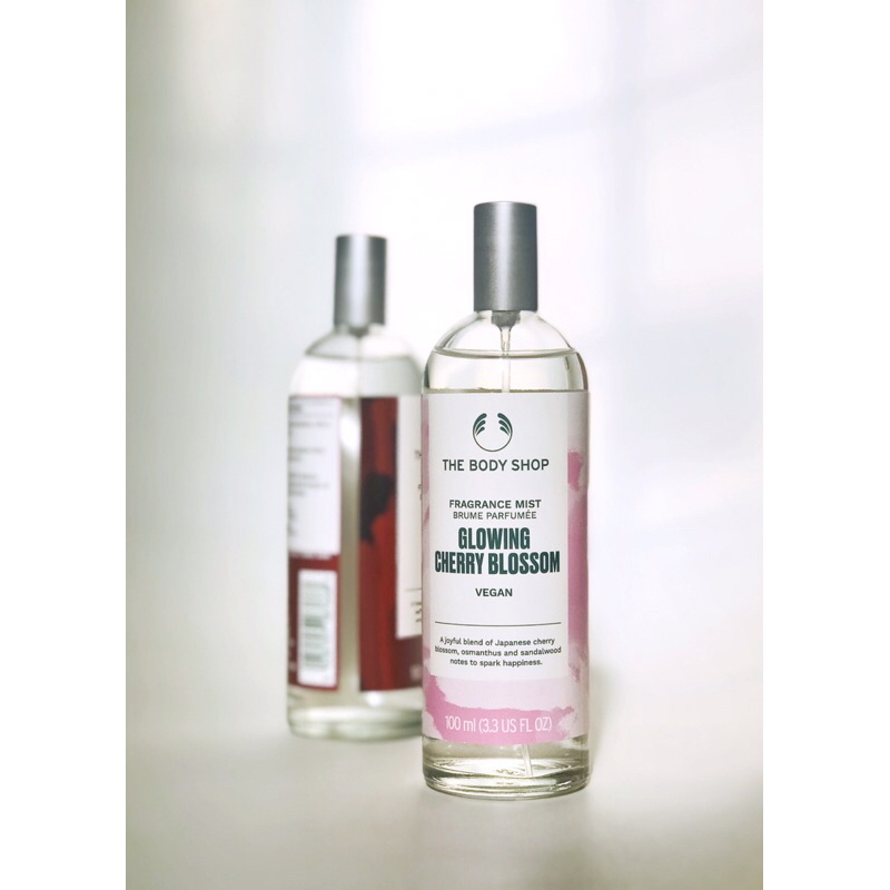 Jual The Body Shop Glowing Cherry Blossom Mist 100ml | Shopee Indonesia