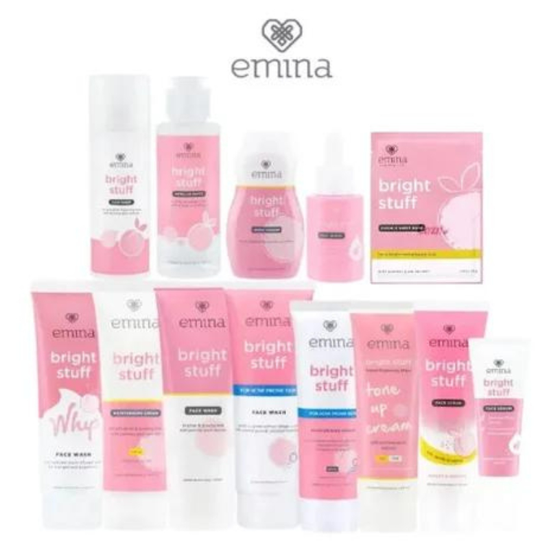 Jual 𝐑𝐀𝐃𝐘𝐒𝐀 - Emina Bright Stuff Series | Pencerah Emina Toner Face ...