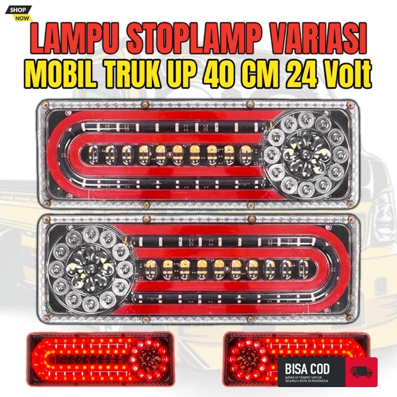 Jual Sepasang Lampu Stop Lamp Stoplamp Belakang Rem Led Running Runing ...