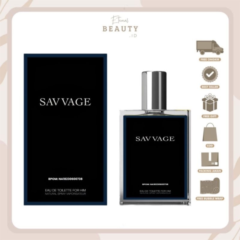 Jual [BPOM] Parfum Savvage 50ml Premium / Parfum Savvage Best Seller ...