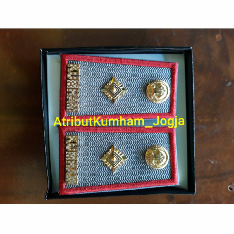 Jual pangkat PDH golongan 3d lis merah terbaru | Shopee Indonesia