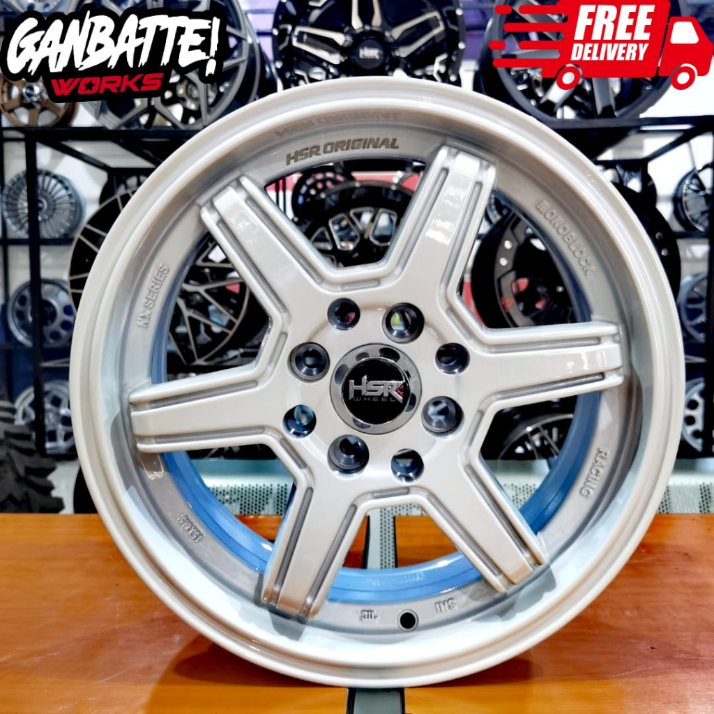 Jual VELG MOBIL R16 MODEL TE37 WARNA PUTIH UNTUK XENIA, YARIS, BRIO DLL ...