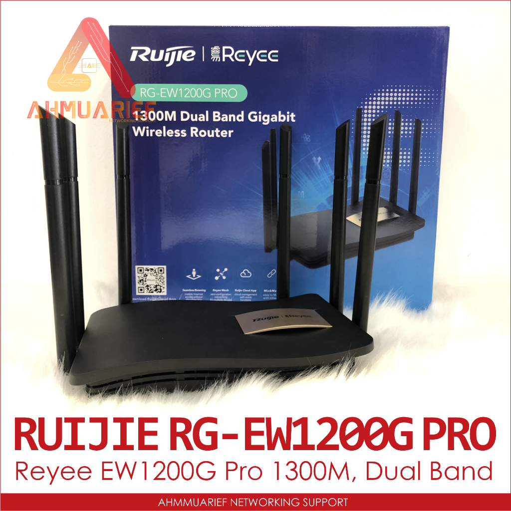 Jual RUIJIE REYEE RG-EW1200G PRO 1300M DUAL BAND GIGABIT WIRELESS ...