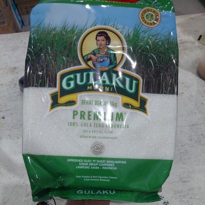 Jual GULAKU GULA TEBU PREMIUM 1KG | Shopee Indonesia