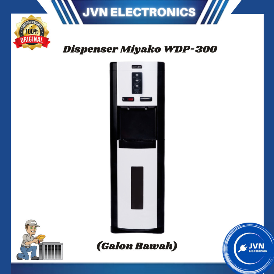 Jual Dispenser Galon Bawah Miyako WDP-300 | Shopee Indonesia