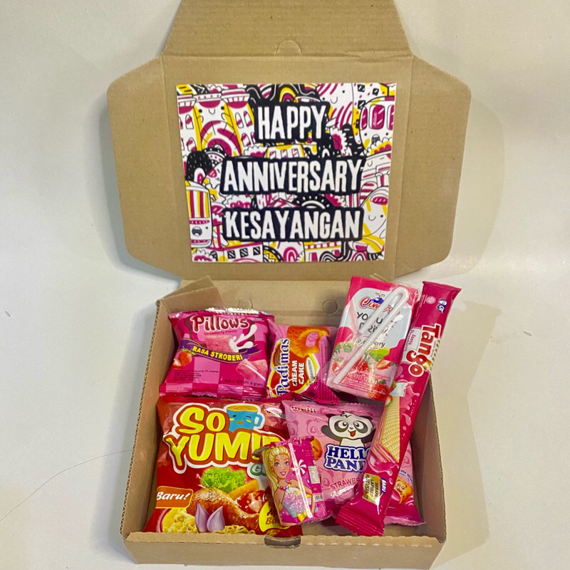 Jual Hampers Snack Box Hadiah Ulang Tahun Graduation Perpisahan ...