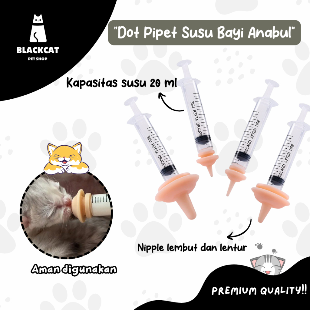 Jual BLACKCAT - Dot Kucing Kumil Miracle Nipple / Dot Susu Anak Kucing ...